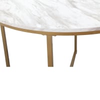 Ausziehtisch 90x120/380 cm in Holzoptik Esche weiß, Eisen Bridge ...