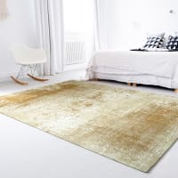 Alfombra lavable para interior/exterior amarillo 240x340cm Craft ...