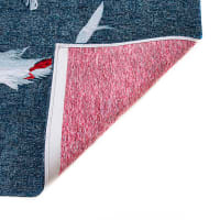 Alfombra azul, redonda y lavable en interior/exterior, 240cm Craft ...