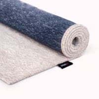 Alfombra azul, redonda y lavable en interior/exterior, 240cm Craft ...