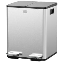 Pattumiera ad apertura automatica con sensore a infrarossi 58l Homcom ...