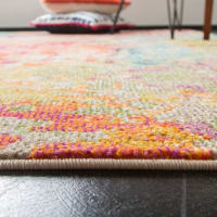 Alfombra beige/gris 122 x 183 cm Brentwood | Maisons du Monde