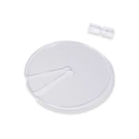Applique en aluminium et acrylique Blanc 13 cm Bilbao | Maisons du Monde