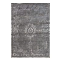 Tapis salon et chambre tissé plat 140x200 cm Orange Mad men cracks ...