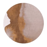 Tapis salon et chambre tissé plat 140x200 cm Orange Mad men cracks ...