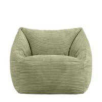 Klassischer Sitzsack BeanBag aus Cord, Lila Kingston | Maisons du Monde