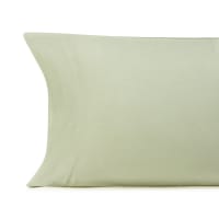 Funda de almohada de algodón punto rosa claro. Punto de algodón (set2 ...