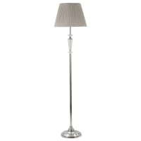 Lámpara de pie de metal con flores de resina, Ø 45x157 cm | Maisons du ...