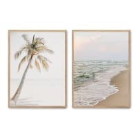 Cuadro beige y dorado de 132x67 cm Namos | Maisons du Monde