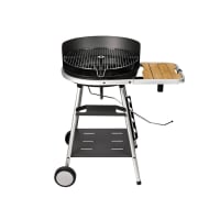 Forno per pizza barbecue a carbonella con termometro in acciaio ...