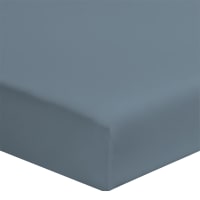Lenzuolo Sotto Piazza e Mezza con Angoli 100% Cotone Grigio KLULK ...