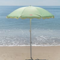 Grand Parasol Polyester 210x180cm Vert | Maisons du Monde