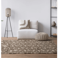 Tappeto Arredo in Viscosa Verde 133x190cm Kennedy | Maisons du Monde