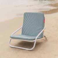 Chaise Plage Pliante Polyester Bordeaux | Maisons du Monde