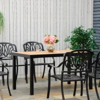 Table de camping pliante en aluminium réglable argent 120 cm | Maisons ...