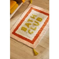 Alfombra de baño greige de algodón 70x120 Knut | Maisons du Monde