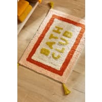 Alfombra de baño greige de algodón 70x120 Knut | Maisons du Monde