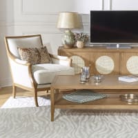 Butaca bergère de lino y lana lino Victor | Maisons du Monde