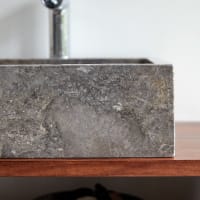 Lavabo in marmo grey ∅ 43 cm Calypso | Maisons du Monde