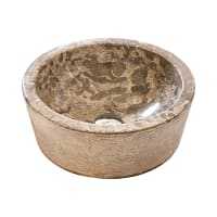 Lavabo quadrato in battuto di terrazzo premium moon l. 40 cm Made ...