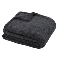 Maxi plaid en polyester galet 180 x 220 cm Michka | Maisons du Monde