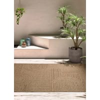 Tappeto per interno ed esterno bianco & nero 160x230 Taro | Maisons du ...