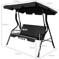 Table de jardin en teck huilé massif extensible 6/8 pers. Bali ...