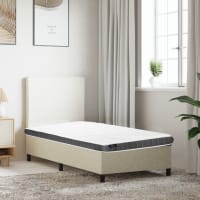 Colchón ortopédico de alta transpirabilidad 90x200 altura 15 cm ...
