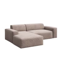 Ecksofa Modul aus Polyester 115x115x74cm, cremefarben | Maisons du Monde