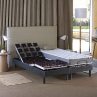 Ensemble relaxation électrique à plots matelas latex2x90x200 | Maisons ...