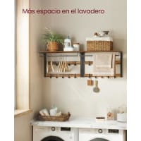 Gancho de pared giratorio 8 ganchos Flip | Maisons du Monde