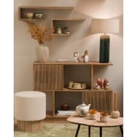 Étagère murale Brun Bois H20xl21xL80cm Josha | Maisons du Monde