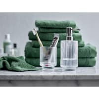 Distributeur de savon en verre vert Clarity | Maisons du Monde
