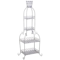 Expositor estantería de metal con 2 baldas 91x37x158h cm | Maisons du Monde