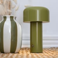 Lampe à poser Aluminium Blanc GU10 1 Karbon Karbon | Maisons du Monde