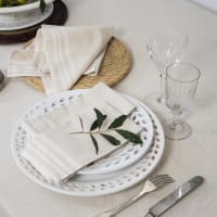 Tovaglia + 10 tovaglioli cotone Colette | Maisons du Monde