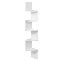 Scaffale portaoggetti 5 ripiani 60 cm libreria organizzatore marrone ...