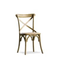 Chaise en bois d´orme marron 48x46x91 cm | Maisons du Monde