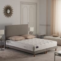 Matelas ressorts mousse hd h22 sommier kit lattes 160x200 ...
