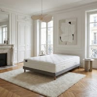 Matelas ressorts mousse softtouch h29 sommier kit lattes 140x190 ...