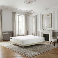 Matelas ressorts mousse softtouch h29 sommier kit lattes 140x190 ...