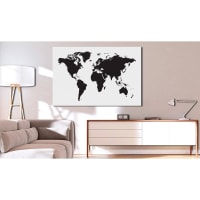 Tableau avec cerisier et couple pvc multicolore 30x40 cm | Maisons du Monde