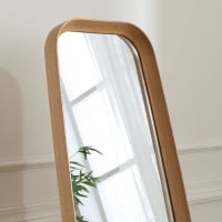 Specchio da pavimento in metallo marrone cm 77,5x3,3x151 Panama ...