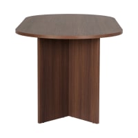 Table à manger en acier et céramique blanc 120cm Urban | Maisons du Monde