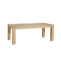 Table rectangulaire en chêne, 10 couverts teinte claire Taylor ...