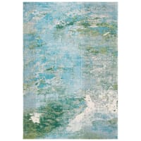 Alfombra de tejido plano azul 120x180 Frencie | Maisons du Monde