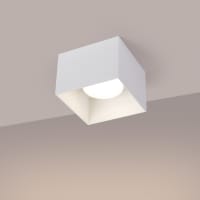 Plafonnier Aluminium Blanc GU10 1 Orbis Orbis | Maisons du Monde