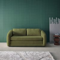 3-Sitzer Schlafsofa mit Chenille-Bezug greige Nelson | Maisons du Monde