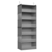 Organizador colgante de armario plegable de color beige Tina | Maisons ...