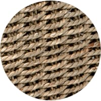 Set di 3 cestini in fibra naturale con manici, bianco/marrone Xiana ...